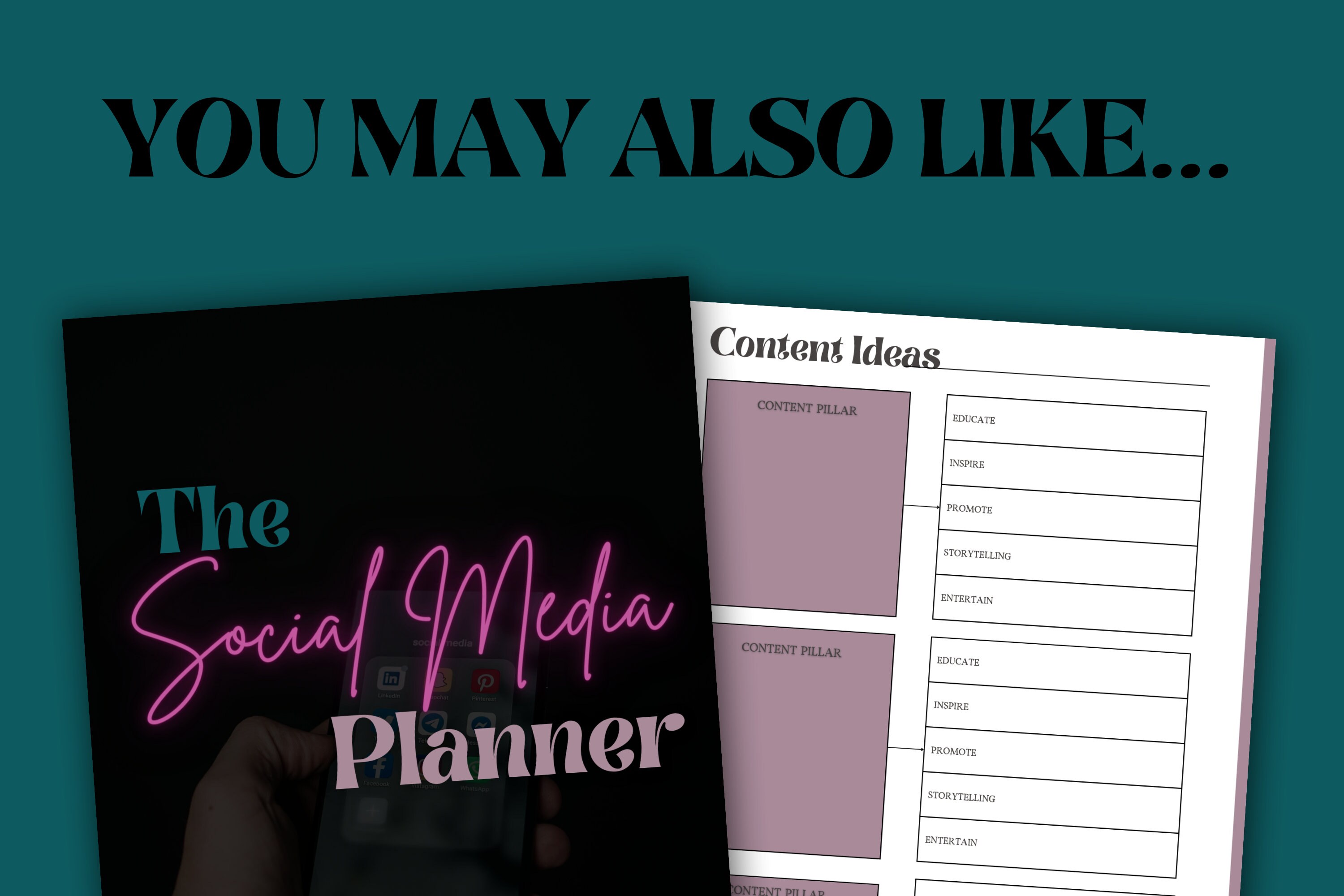 Spending & Savings Planner, Printable Budgeting Planner, Money ...