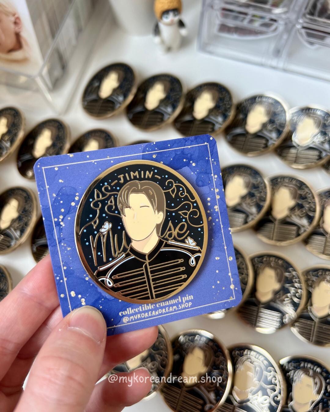 Jimin Muse Pin's / Badge De Jimin BTS / BTS Fan Merch / Army Gift ...