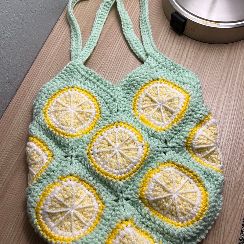 Lemon Bag Crochet Pattern - Etsy