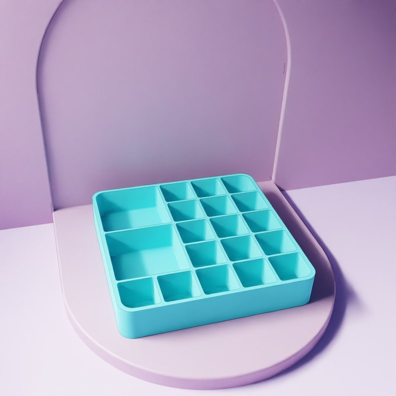 Gel Food Color Organizer Var 2 STL File 3D Print File To Download gel-food-color-organizer-var-2-stl-file-3d-print-file-to-download