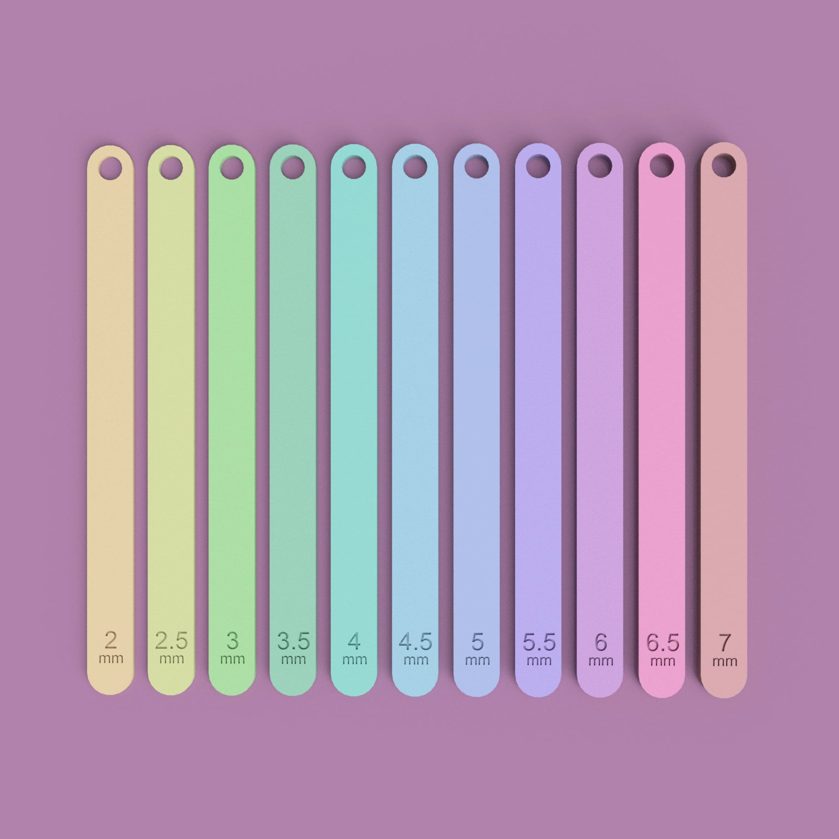 Polymer Clay Depth Guide Tool for Acrylic Roller - Thickness Guides ...