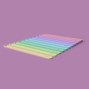 Polymer Clay Depth Guide Tool for Acrylic Roller - Thickness Guides ...