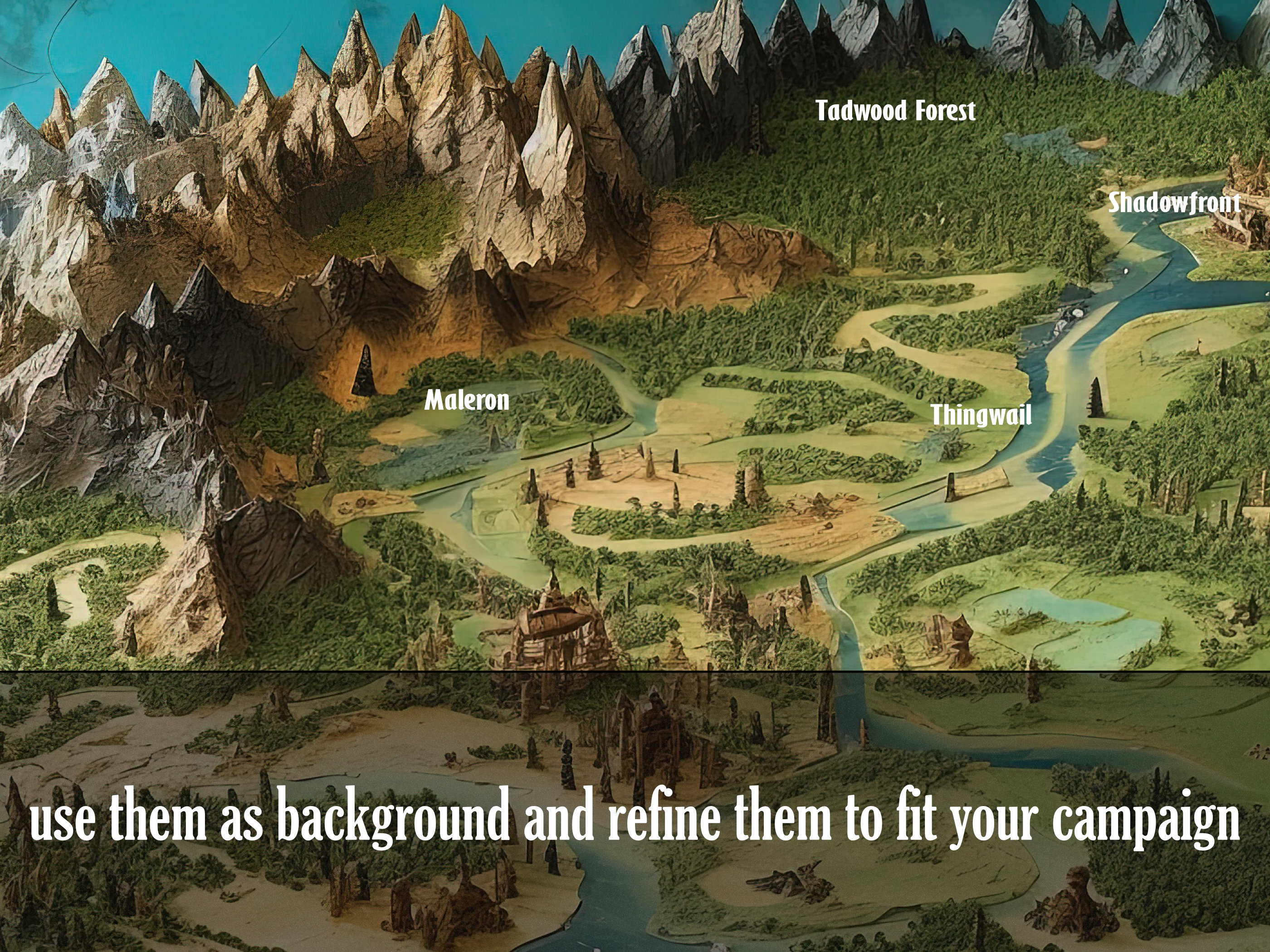 High-resolution Digital World Maps Pack 73 JPG Images for Dnd - Etsy ...