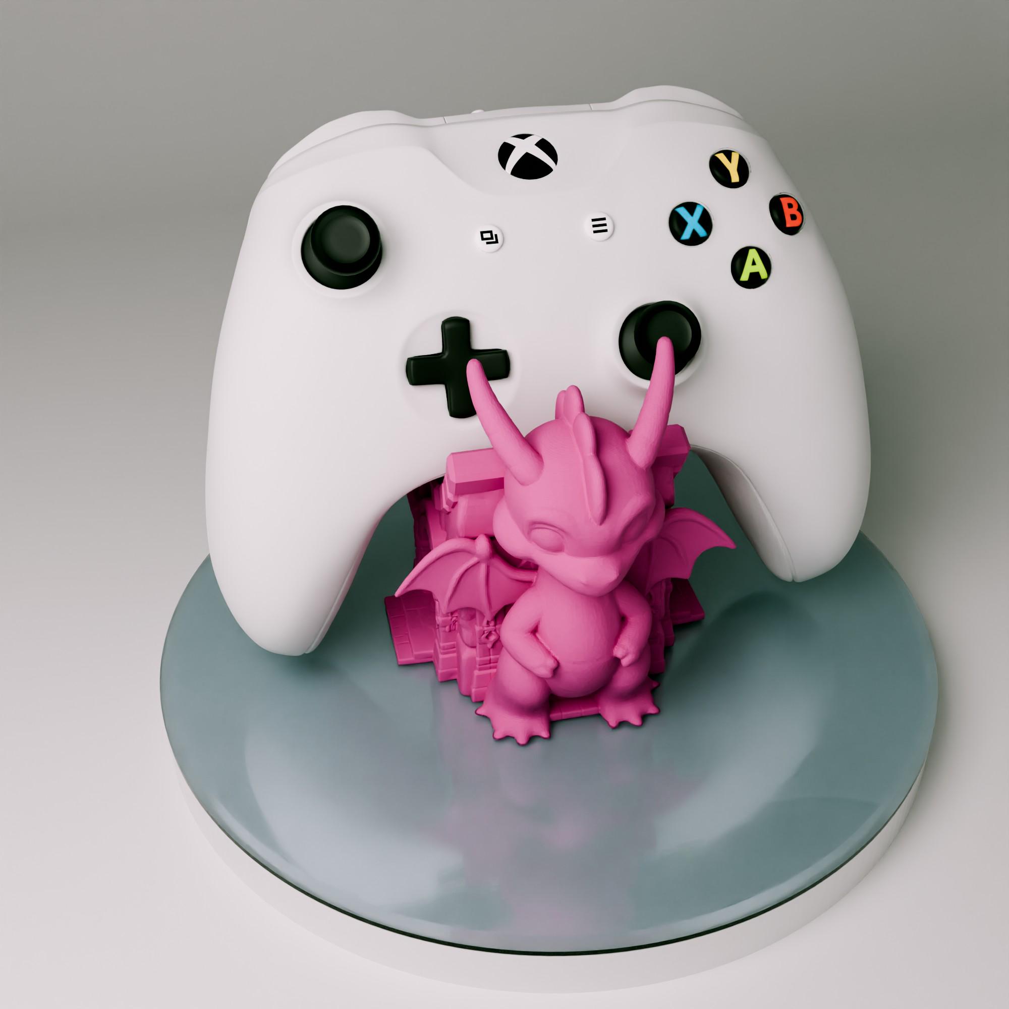 Dragon Controller Stand STL Commercial Produkt License Xbox Playstation ...