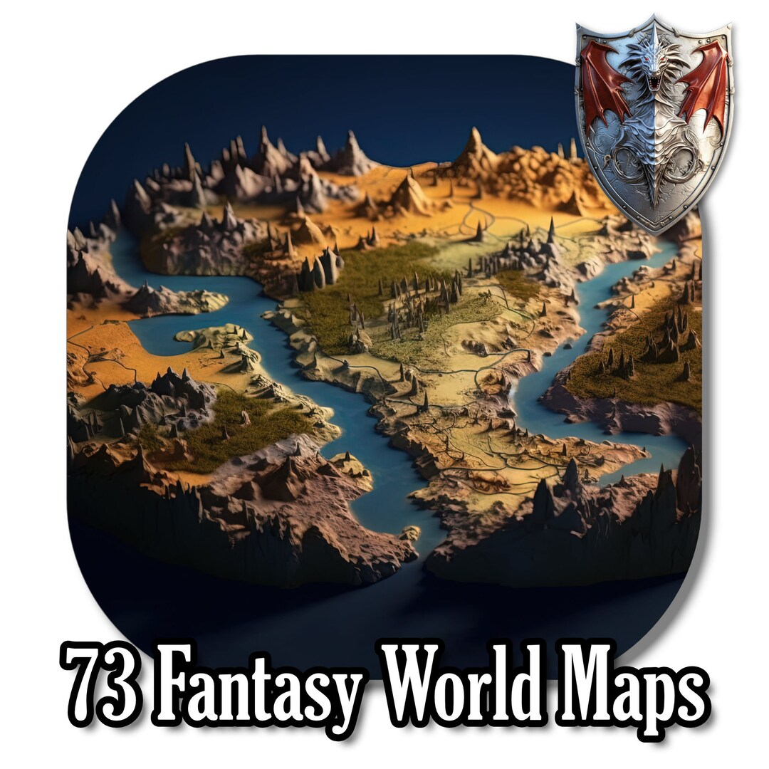 High-resolution Digital World Maps Pack 73 JPG Images for Dnd - Etsy UK