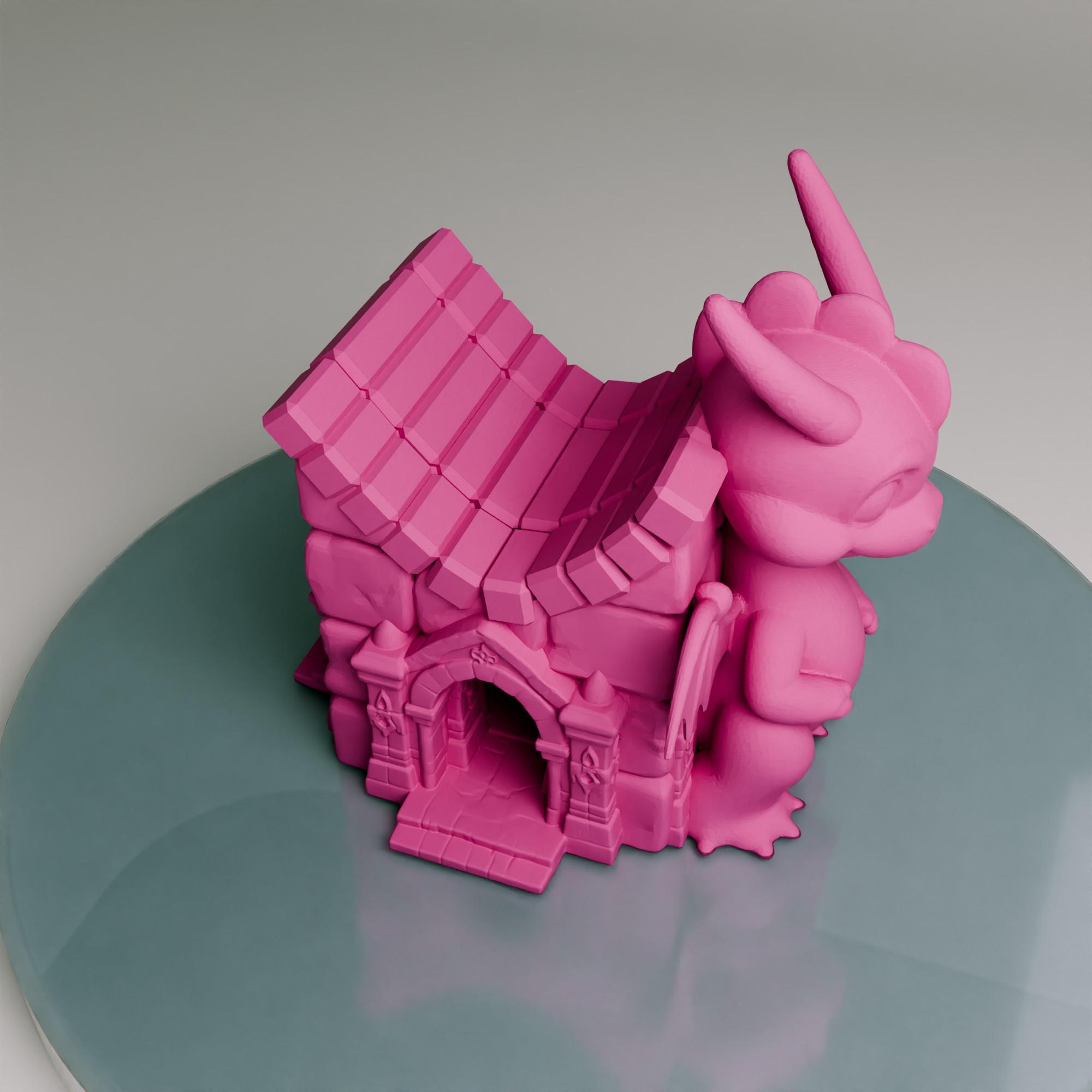 Dragon Controller Stand STL Commercial Produkt License Xbox Playstation ...