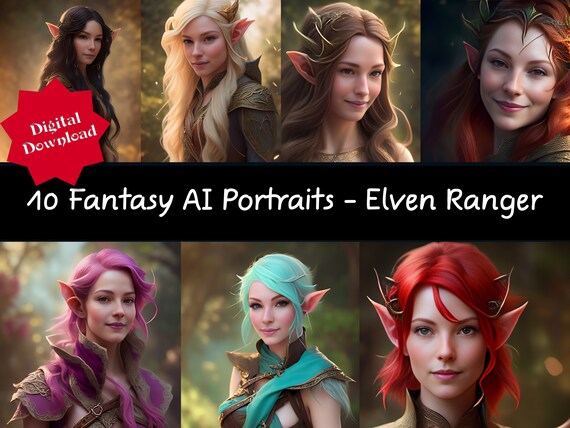 Elven Ranger Portrait