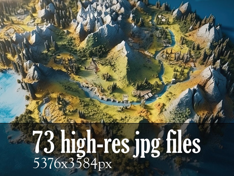 High-resolution Digital World Maps Pack 73 JPG Images for Dnd - Etsy