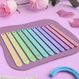 Polymer Clay Depth Guide Tool for Acrylic Roller - Thickness Guides ...