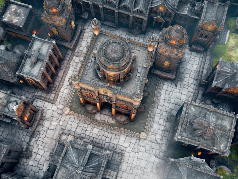 High-resolution Digital Town Map Pack, 199 JPG Images for Dnd / TTRPG ...