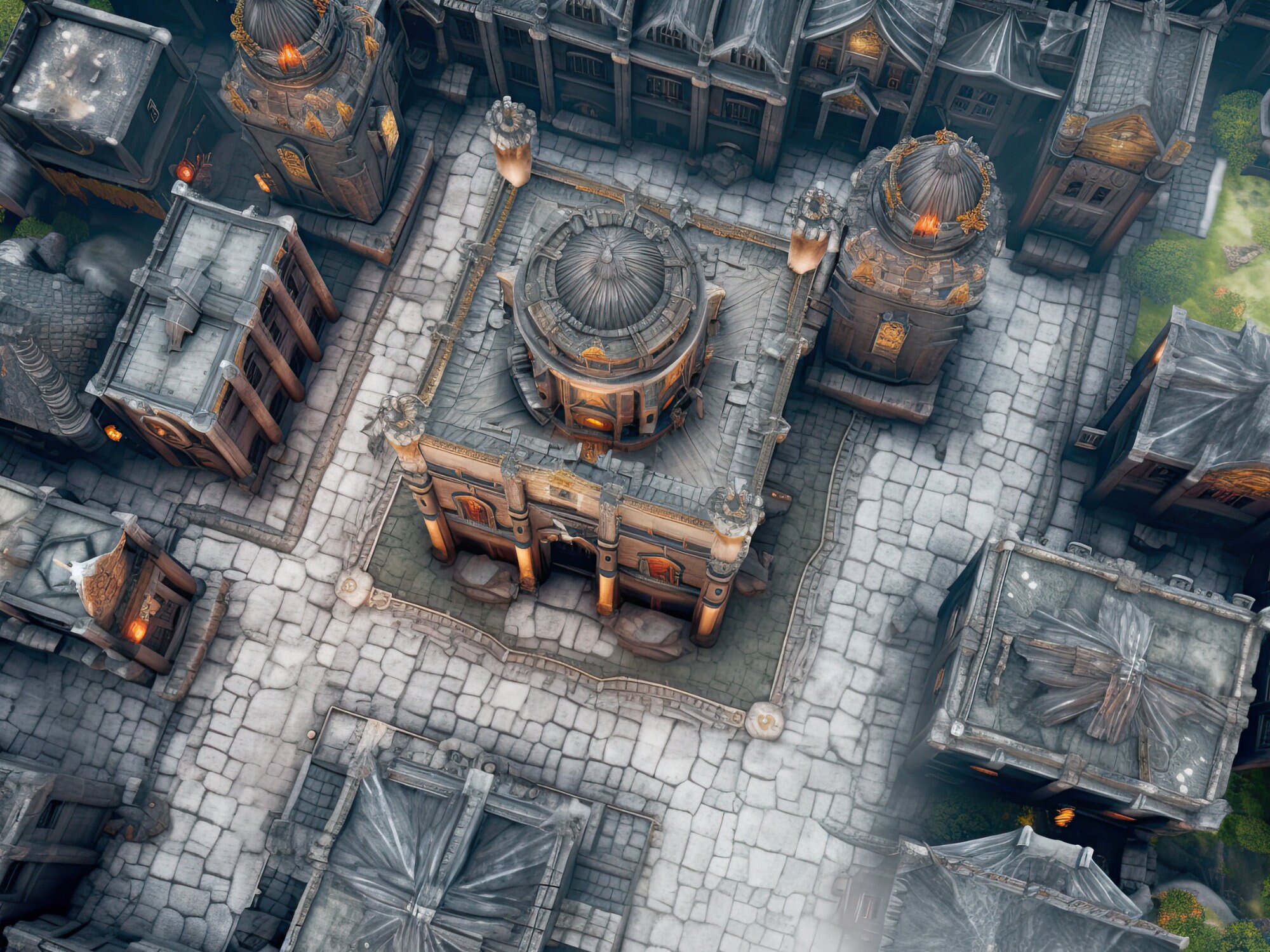 High-resolution Digital Town Map Pack, 199 JPG Images for Dnd / TTRPG ...