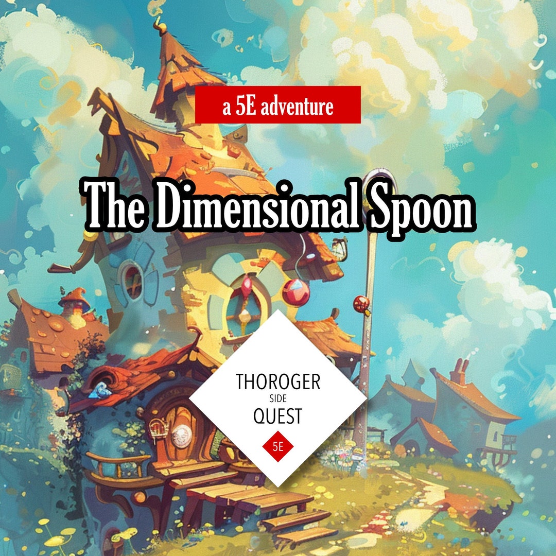 Dimensional Spoon 5e Side Quest: Digital TTRPG Adventure (PDF) - Etsy