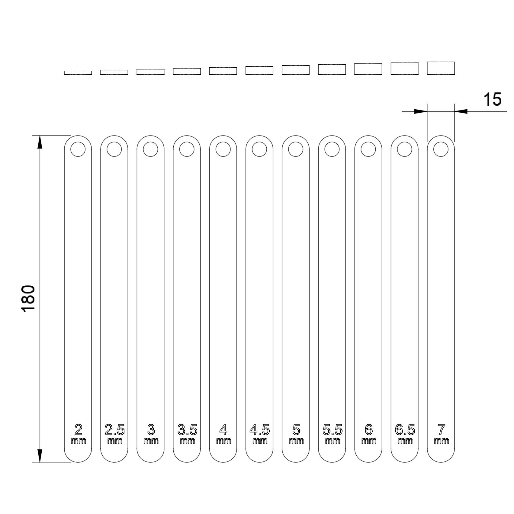Polymer Clay Depth Guide Tool for Acrylic Roller - Thickness Guides ...