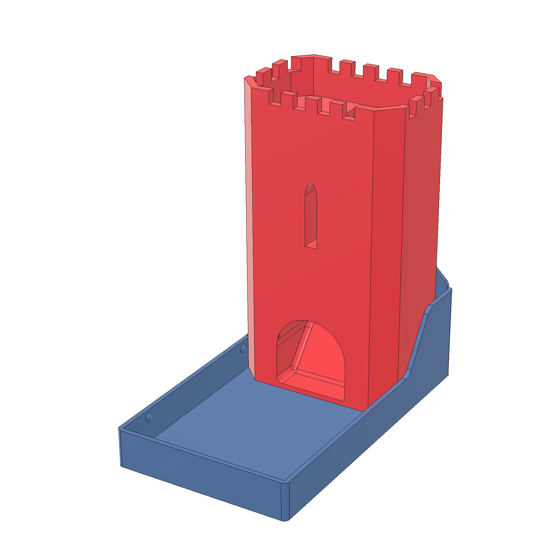 Dnd Dice Tower STL File: 3D Print TTRPG Game Master Gift (digital ...