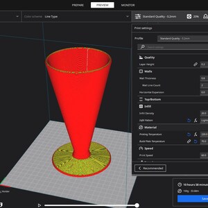 Icing Bag Holder XL Version STL File | DIY Baking Tool & Cookie Tool ...