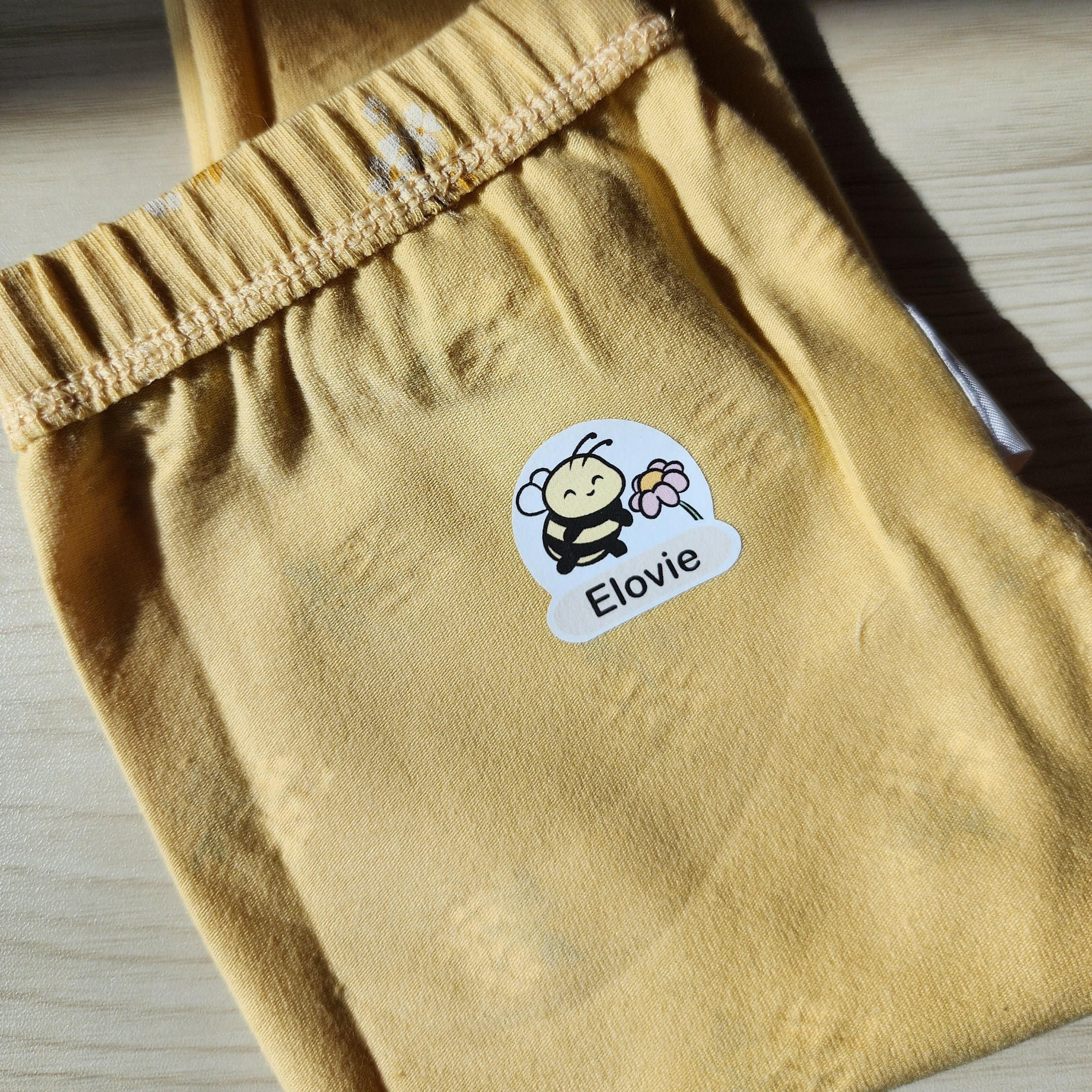 60 Personalized Iron on Name Labels Iron on Clothing Labels Cute Kids ...