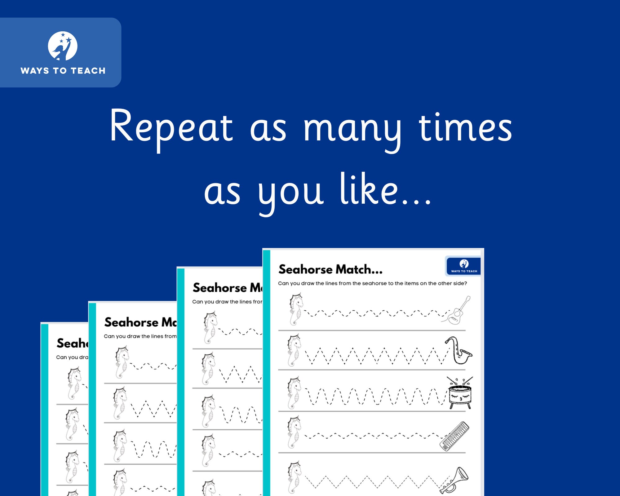 Tracing Lines Fine Motor Skills Pencil Skill Drawing 3-4 Year Olds Pre ...