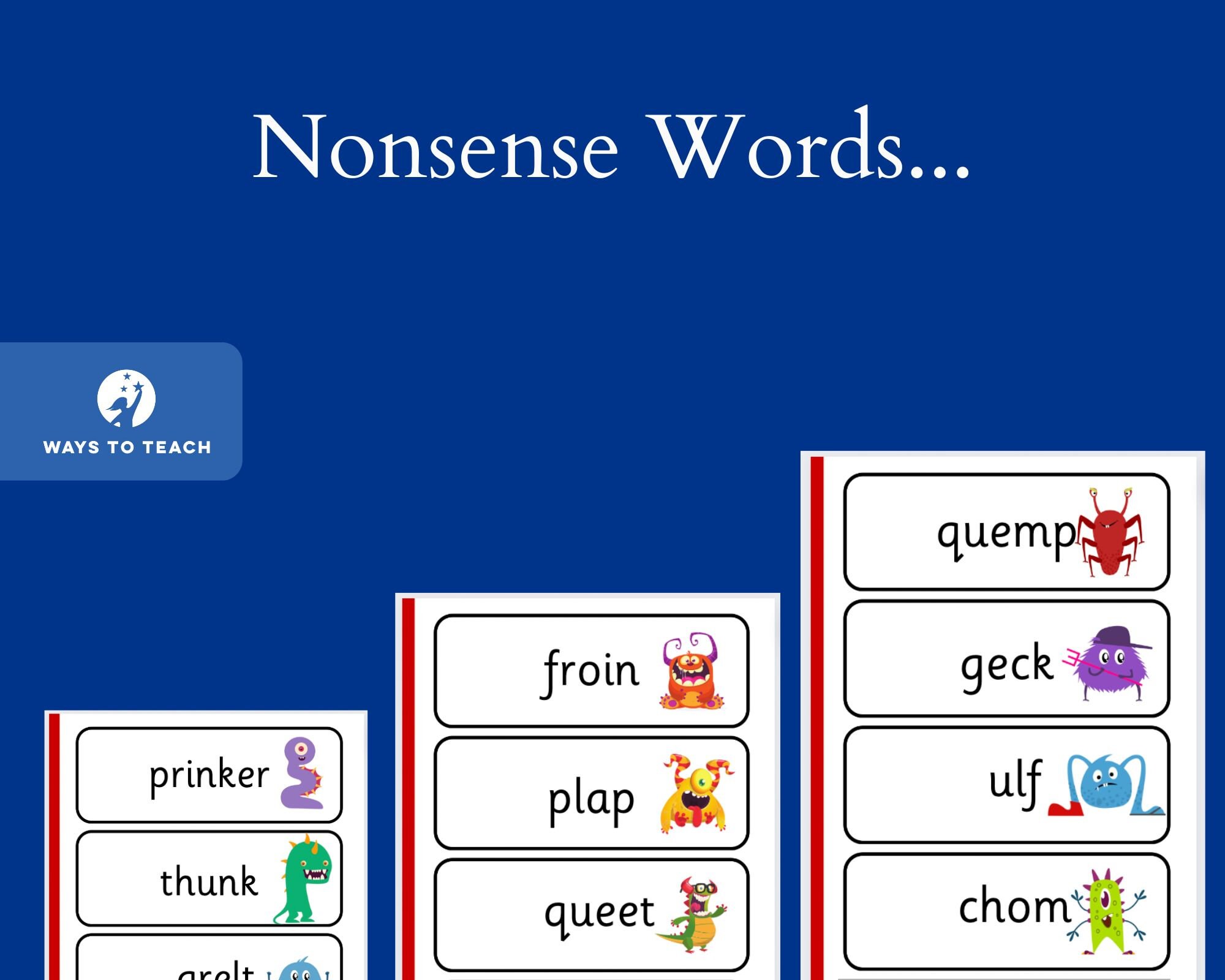 Phonics Screening Practice for Phonics Screening Check - Year 1 - 5-6 ...