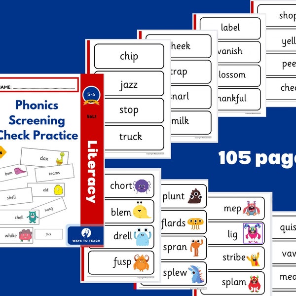 Phonics Poster - Etsy