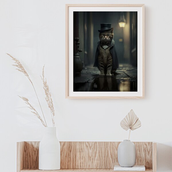Cat Gentleman - Etsy