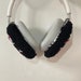 Crochet Airpods Max Headphone Covers | Black Gray Masked Clown | AirPod ...