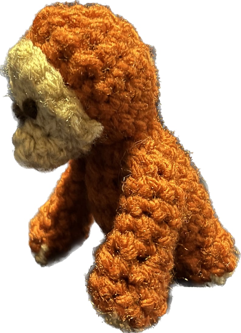 Little Orangutan Crochet Pattern - Etsy