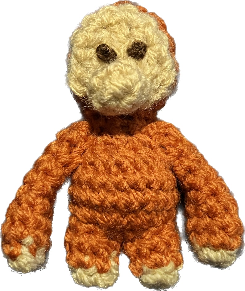 Little Orangutan Crochet Pattern - Etsy