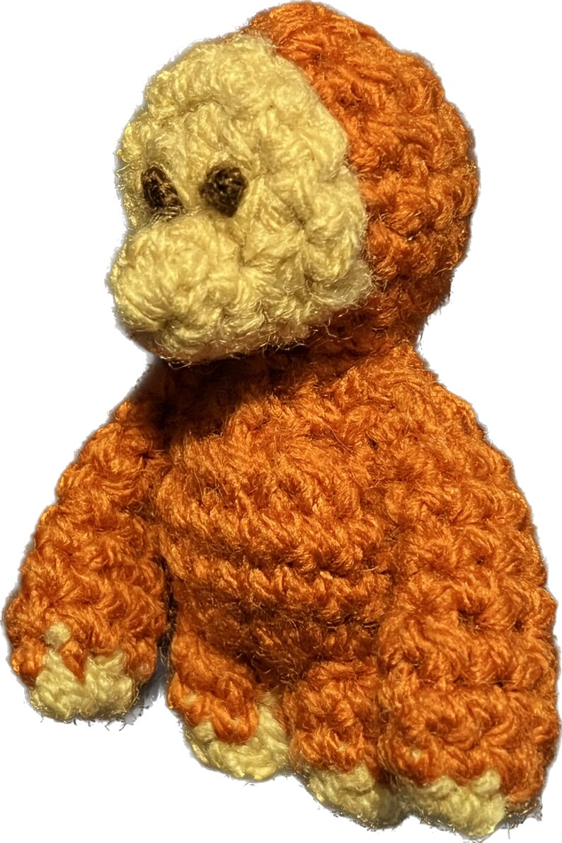 Little Orangutan Crochet Pattern - Etsy