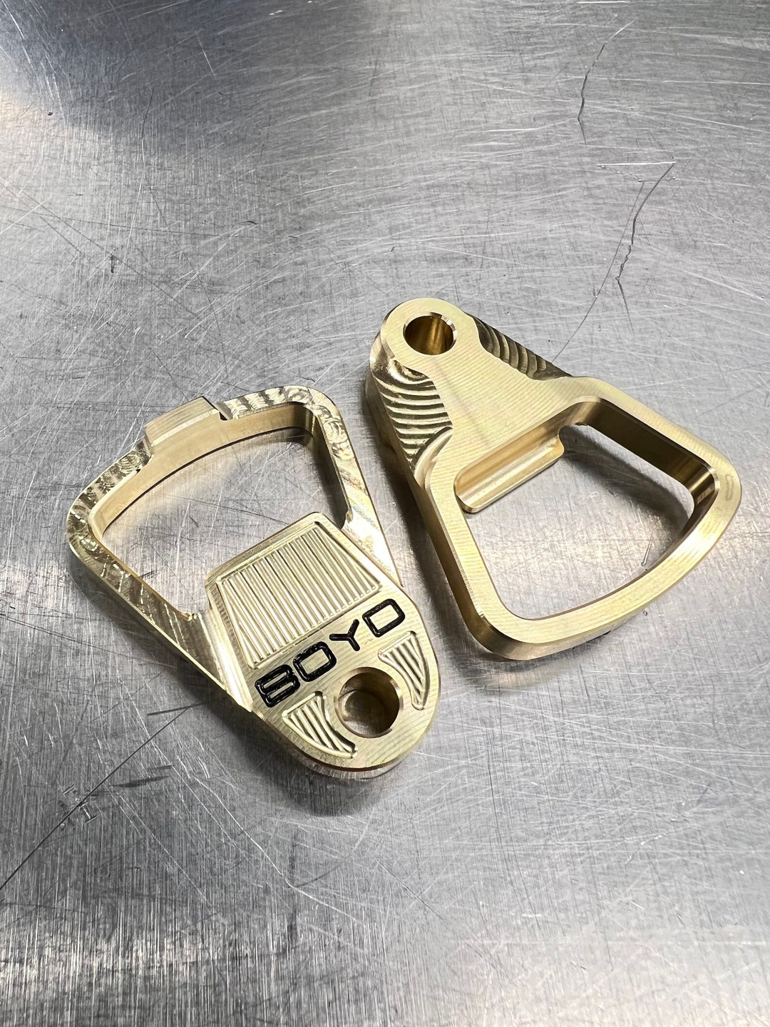 Boyd Motor Company Billet Brass EDC Bottle Opener Keychain - Etsy