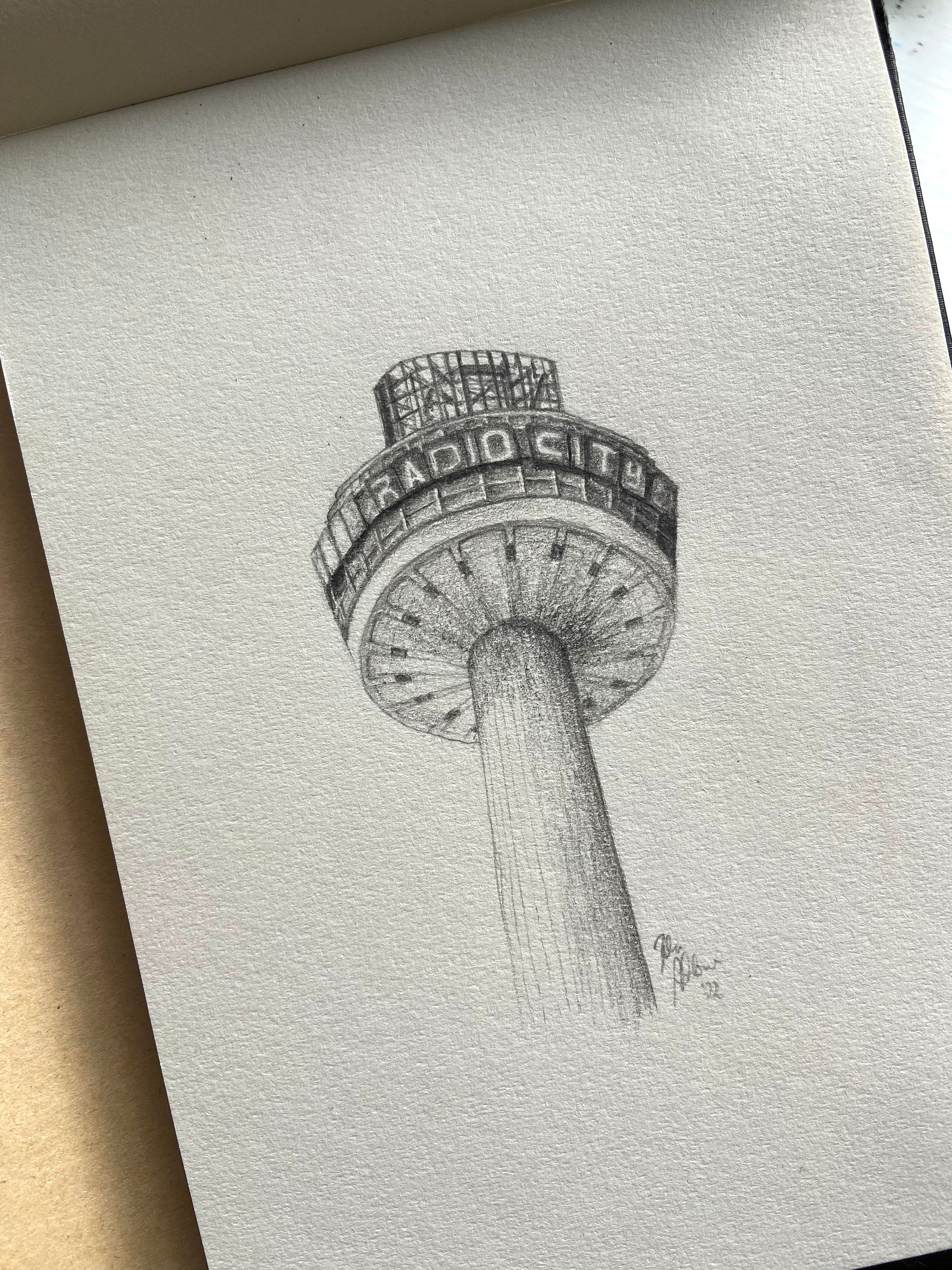 Custom Pencil Drawing House, Building, Architecture Original Bespoke ...