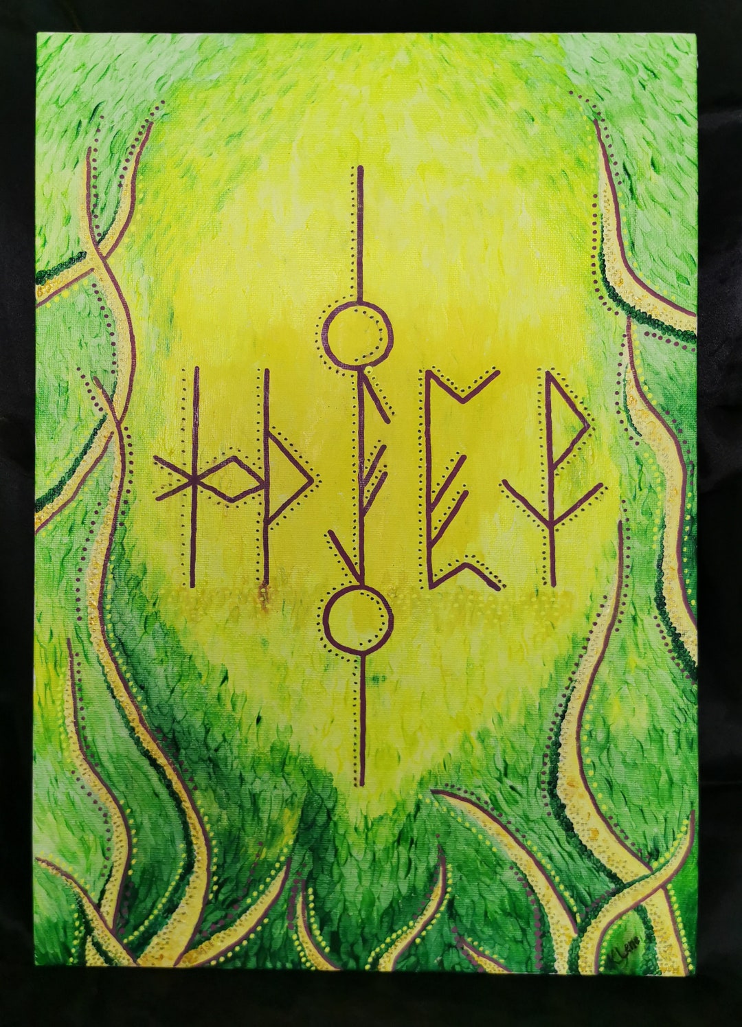 A Painting of Strength - Etsy