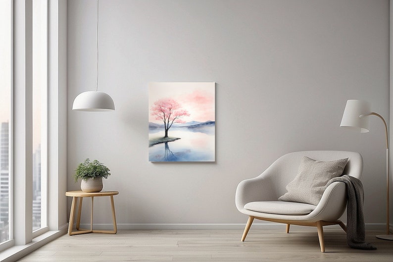 Metal Wall Art Print Cherry Dawn High Resolution Metal Wall Art Print ...