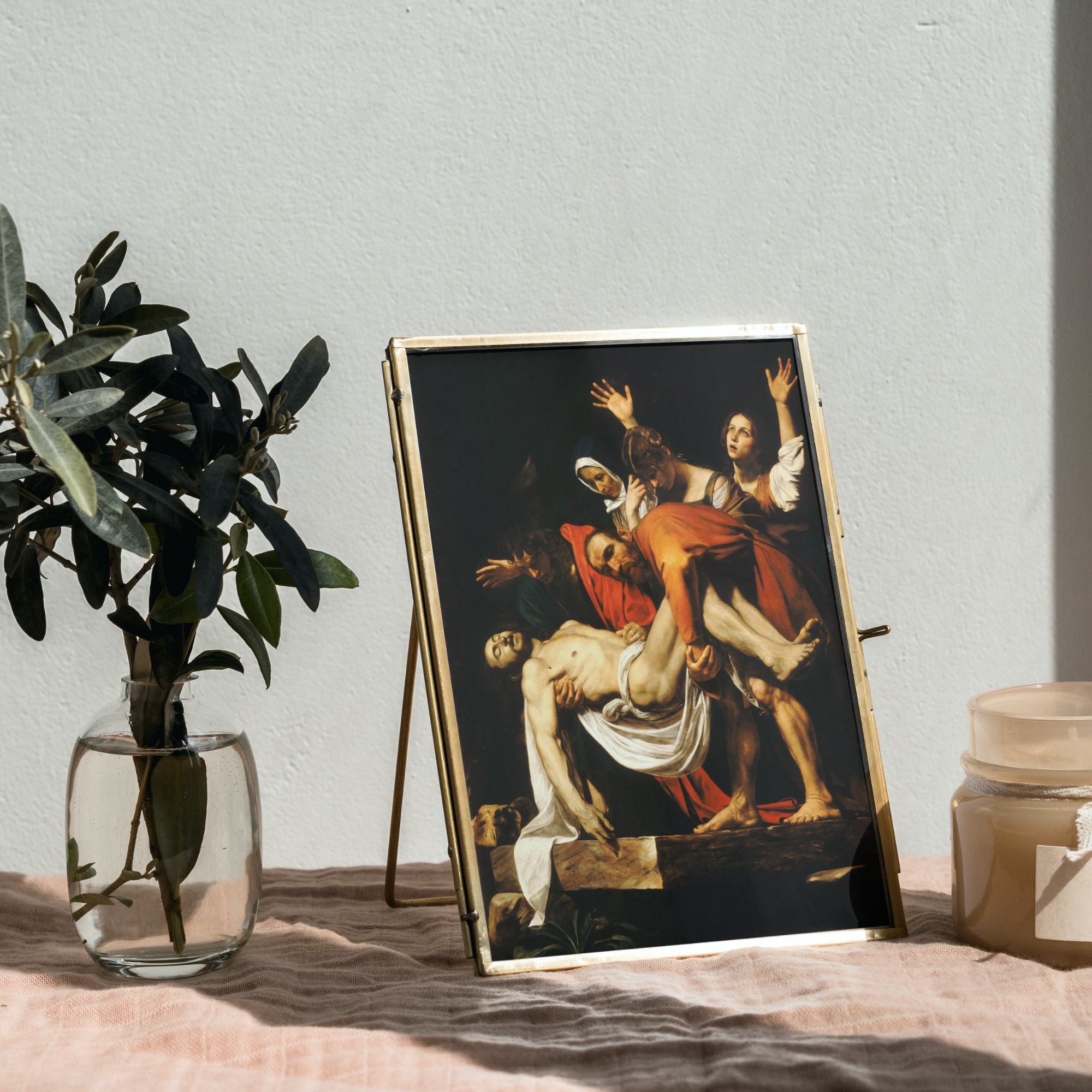 The Entombment of Christ by Caravaggio, Instant DOWNLOAD, Easter Wall ...