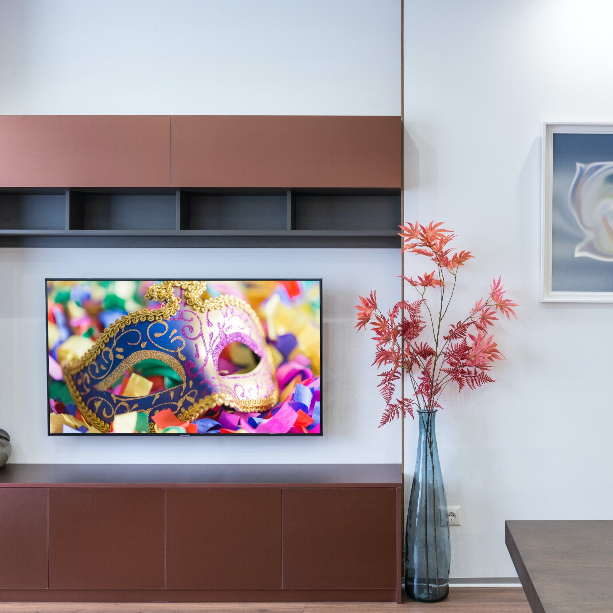 Samsung Frame TV Art, Venice Mask, Instant DOWNLOAD, Mardi Gras Glitter ...