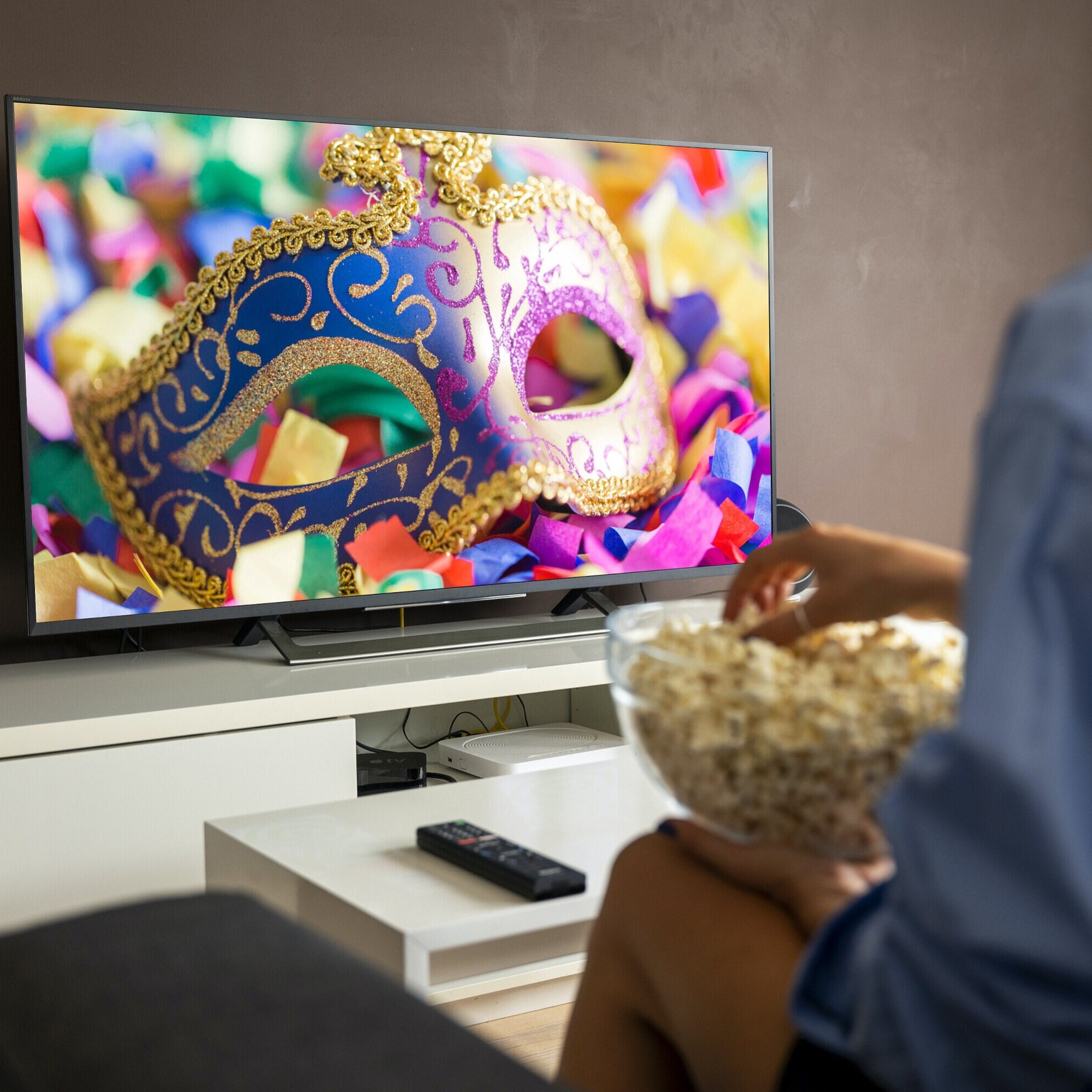 Samsung Frame TV Art, Venice Mask, Instant DOWNLOAD, Mardi Gras Glitter ...