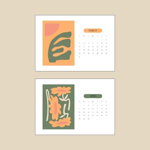 2024 PRINTABLE Matisse Art Calendar, Instant DOWNLOAD, 2024 Wall ...