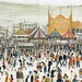 Fun Fair at Daisy Nook, Lowry Frame Tv Art, Cityscape Wall Decor, Art ...