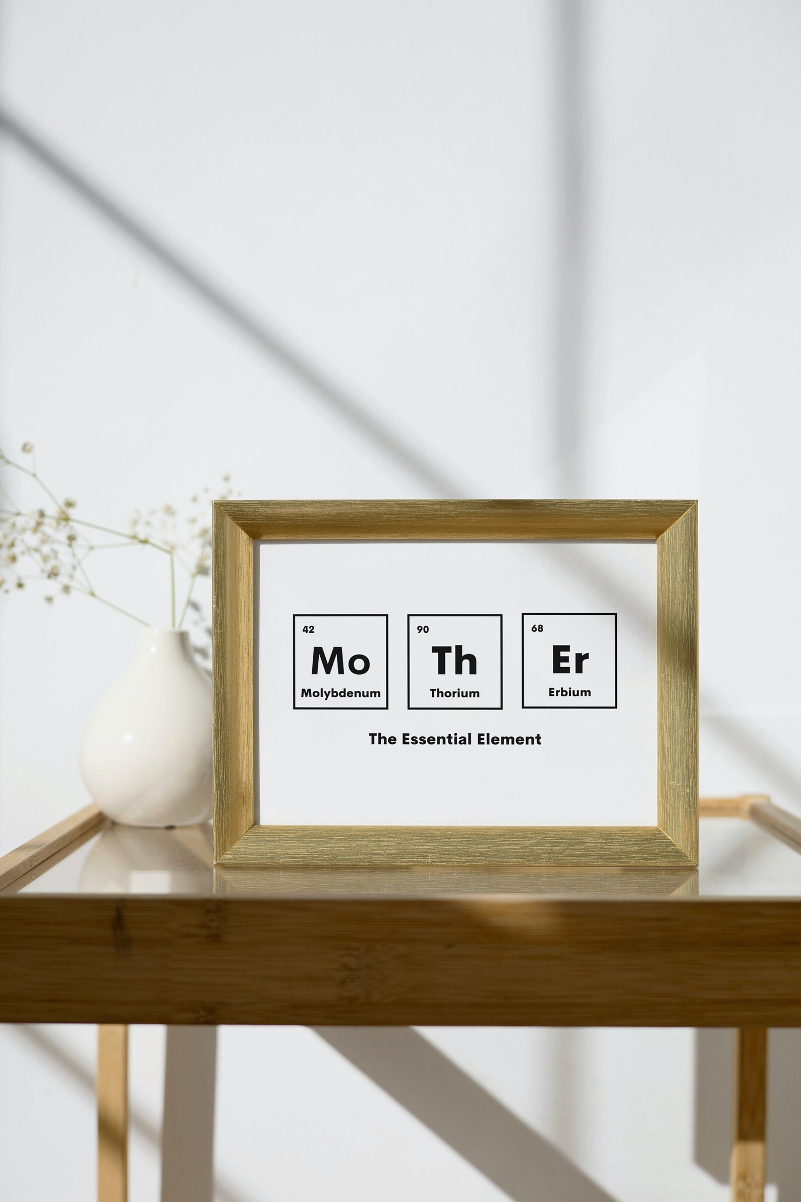 Mother Essential Element, Periodic Table, Mothers Day Gift for Mom ...