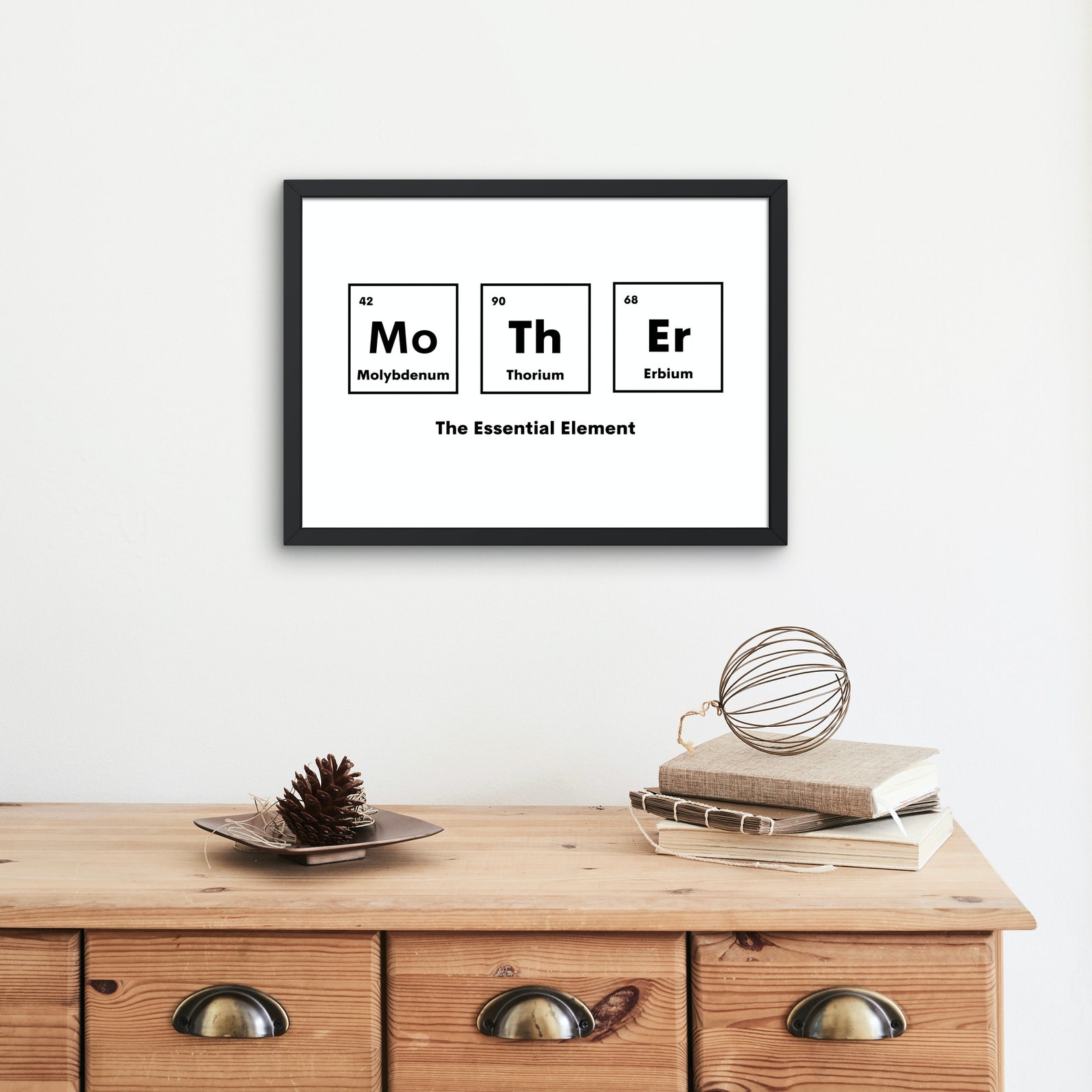 Mother Essential Element, Periodic Table, Mothers Day Gift for Mom ...
