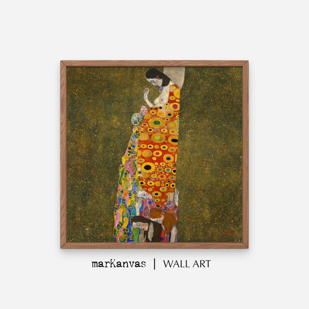 Mothers Day Gift, Gustav Klimt, Hope II, Instant Download, Gift for Mom ...