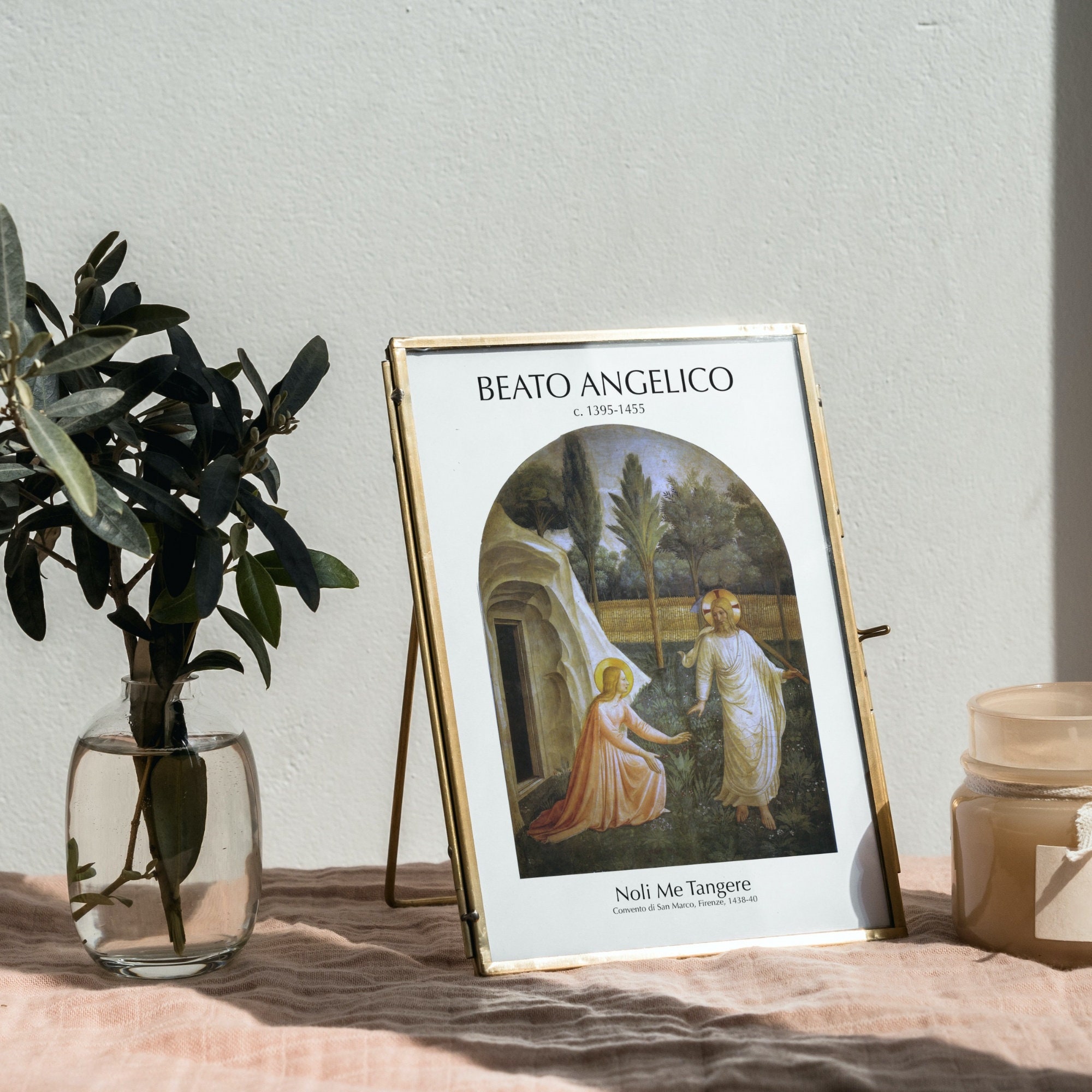 Easter Wall Art, Noli Me Tangere by Fra Angelico, Instant DOWNLOAD ...