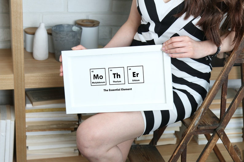 Mother Essential Element Periodic Table Mothers Day Gift for - Etsy