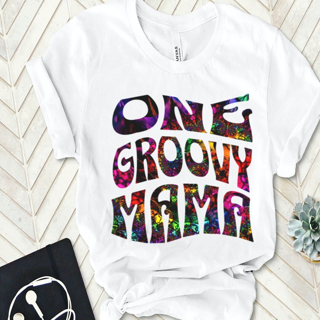 One Groovy Mama, Hippy Mama, Coolest, Groovy Retro , Hippie Chick ...