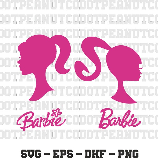 Barbie Silhouette Svg - Etsy