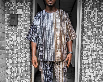 Ankara Top and Pants, Unisex 2 Piece Set, African Matching Set, African ...