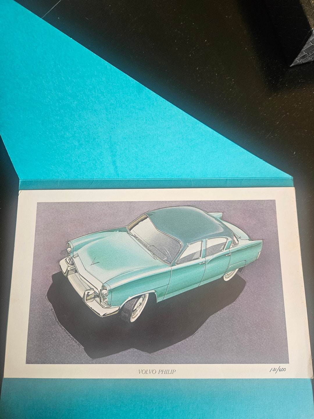 RARE Original Volvo 1953 Volvo Philip Limited Edition Print (131/600 ...