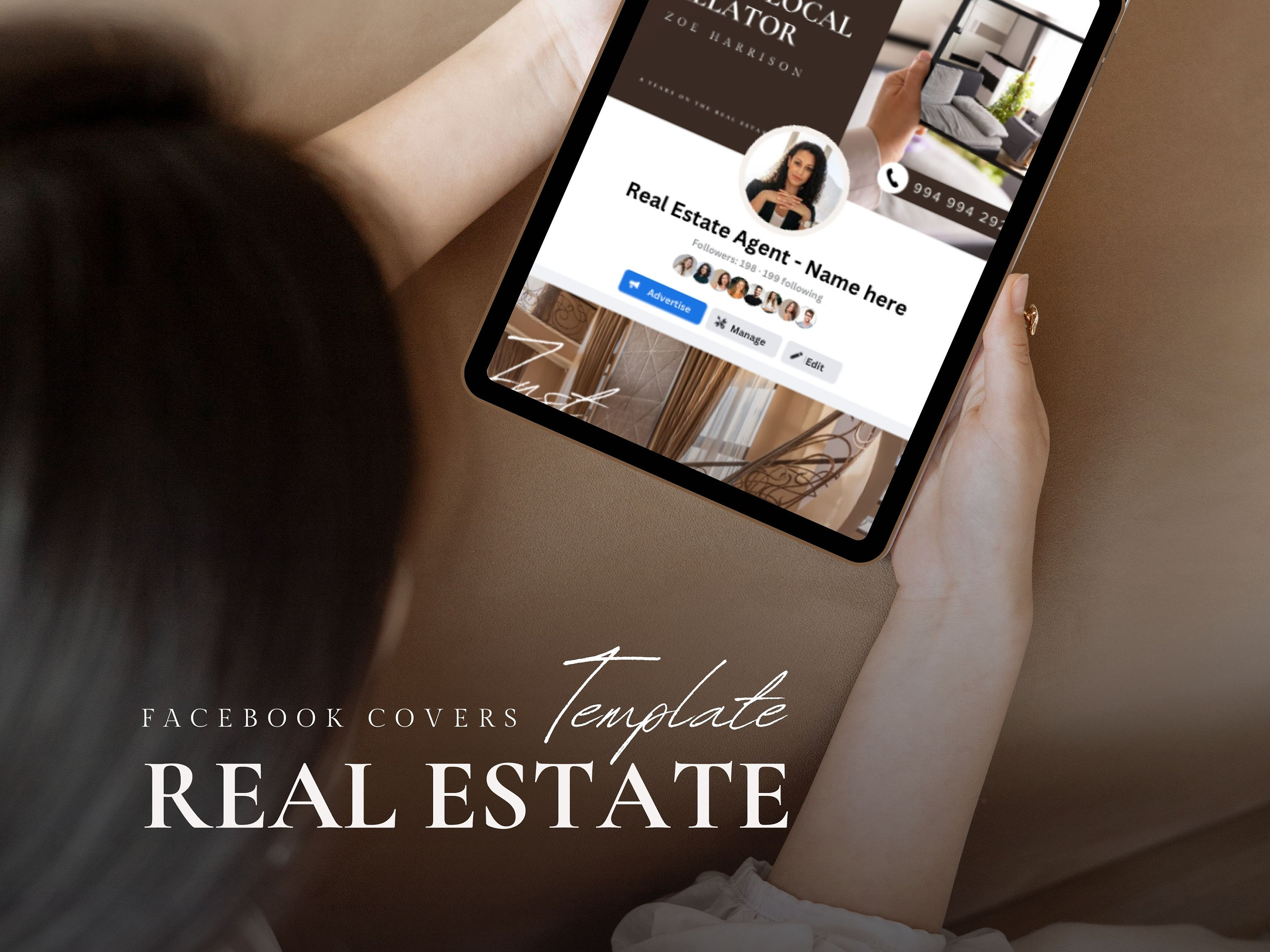 Real Estate Facebook Cover Template, Facebook Relator Cover Photos ...