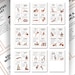 Printable Labor Positions Flashcards, Childbirth Education Tool ...