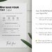 Guest Comment Feedback Form | Vacation Rental Feedback | Form for ...
