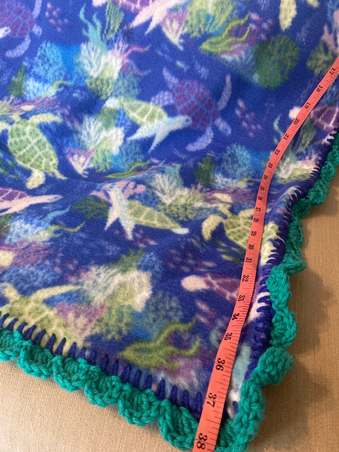 Sea Turtles With Teal Border - Etsy